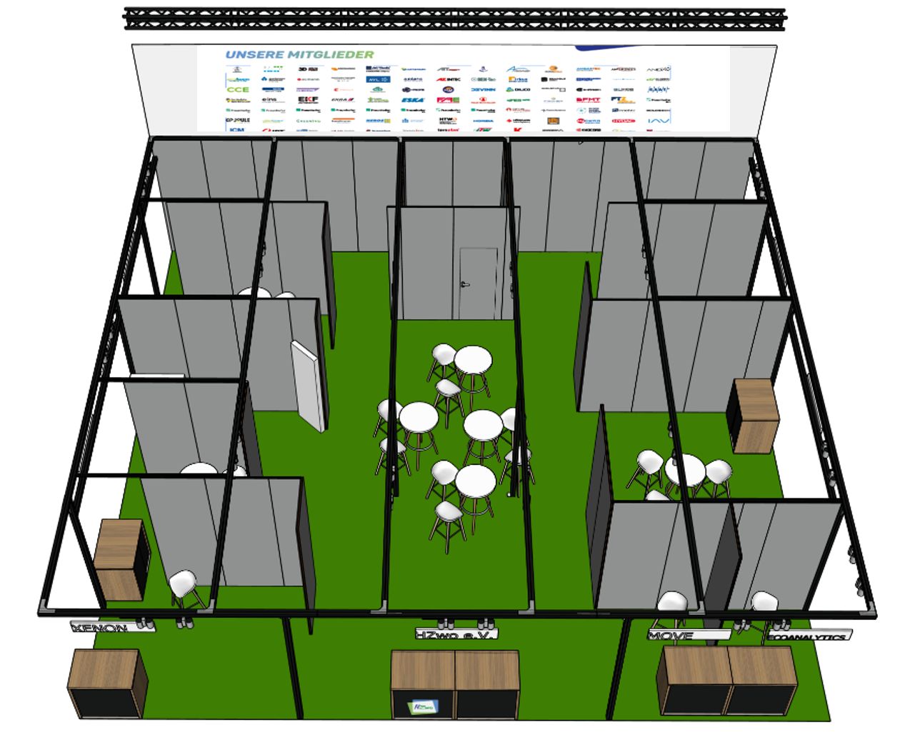 HZwo Gemeinschaftsstand auf der HTE 2025 – HZwo